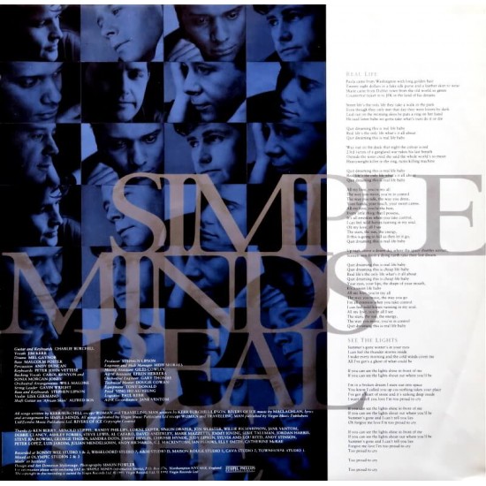 Simple Minds - Real Life - 1991 I Plak Sesi